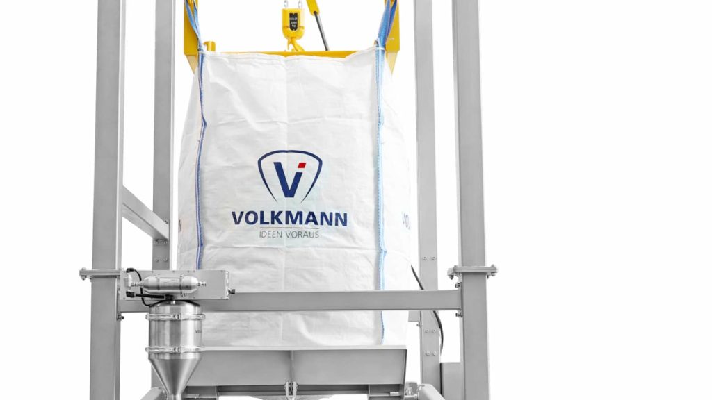 Product Loading Stations emptying & feeding powders etc.