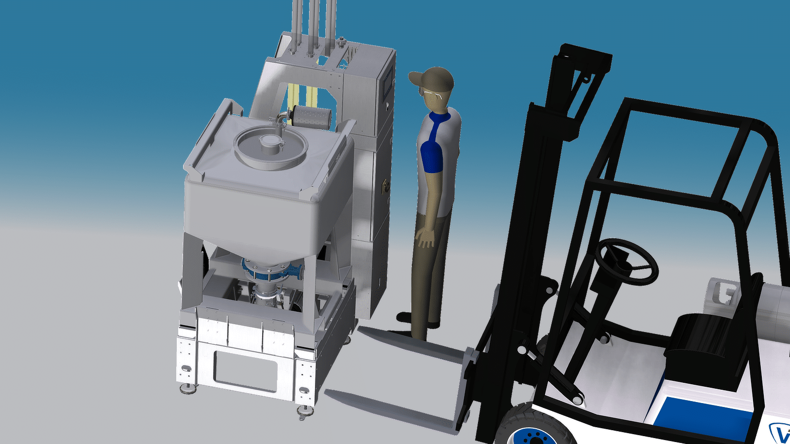 Additive Manufacturing Docking Station For Ibc Container